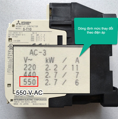 Guide to choose contactor for motor - Vesa